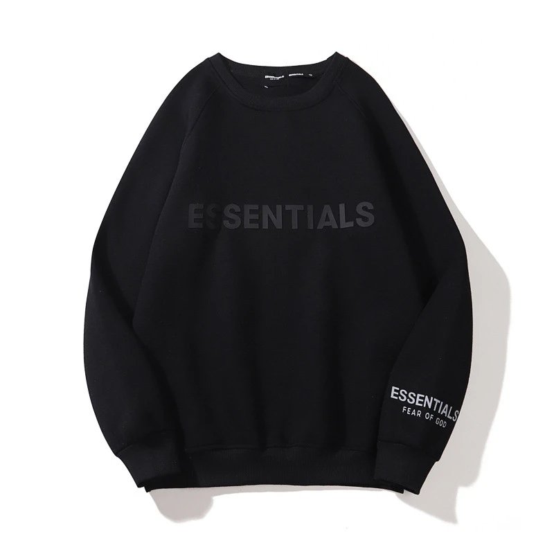 Essential Black Hoodie Minimalist - Urban Casual Style – HypeSYX